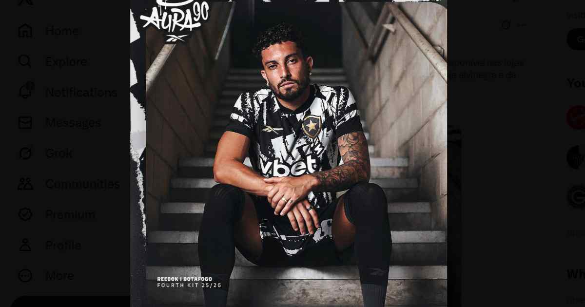Botafogo Lança Novo Uniforme IV: A Aura dos Anos 90 em Grande Estilo